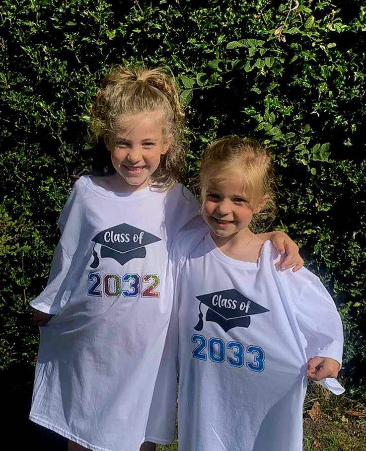 Class of.......memory t-shirt – Hawkins Personalised Printing